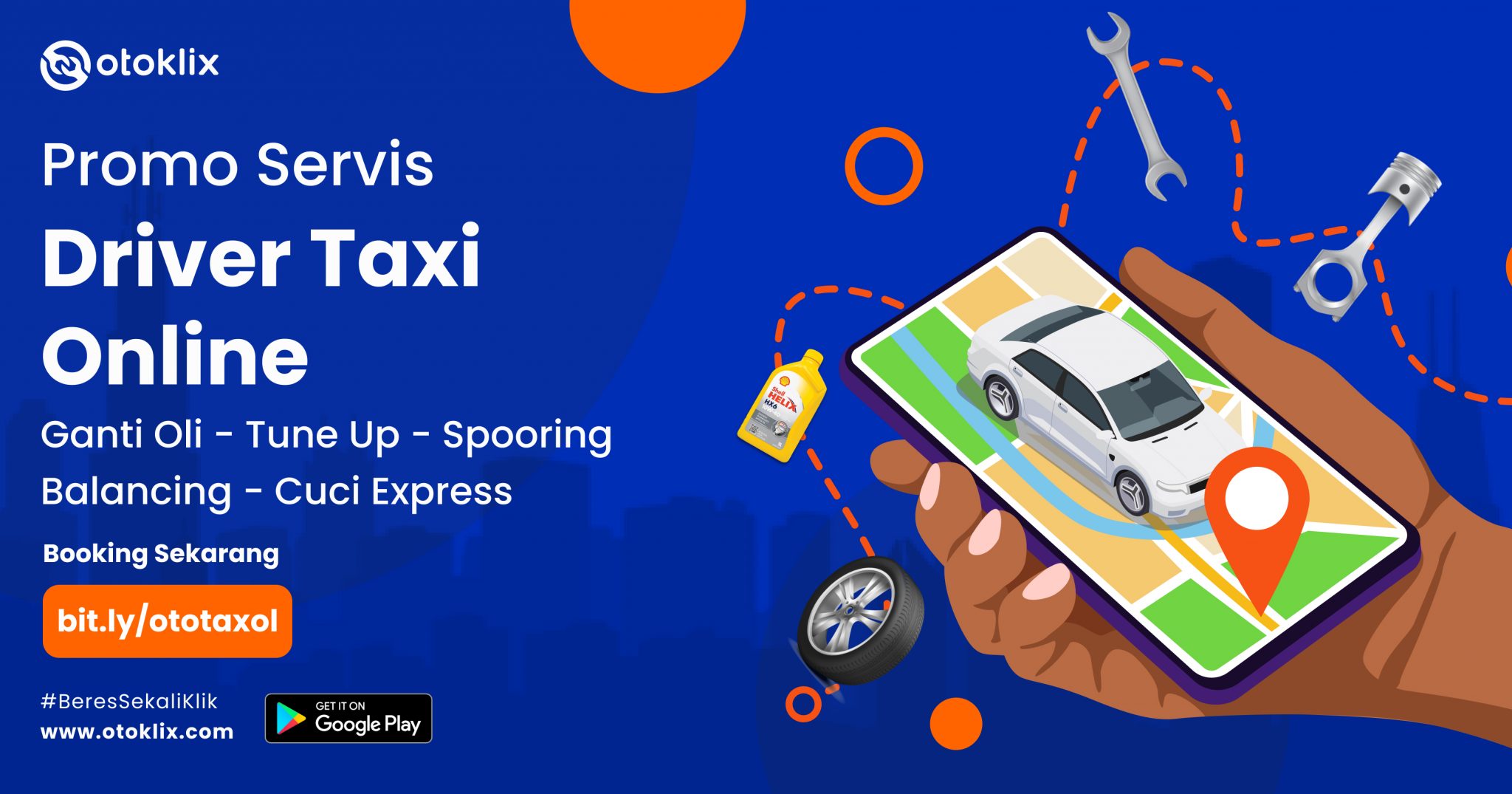 Promo Taksi Online: Servis Mobil Harga Spesial di Otoklix